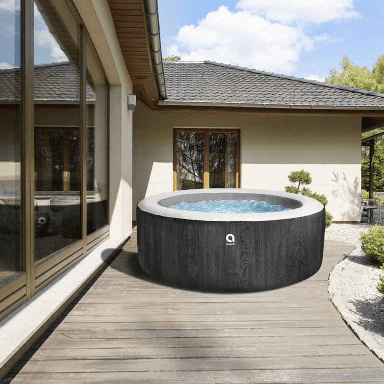 Avenli London Inflatable Hot Tub & Spa | 3-Person Outdoor Bubble Spa ...